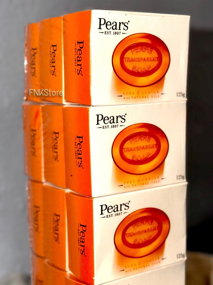 Pears Transparent Soap 125g Bar Soap Bar X6 5000228009194 | eBay UK