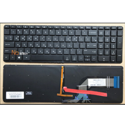 New for HP 17-p000 17-Pxxxxx,17-p120wm 17-p121wm 17-p147cl keyboard US ...