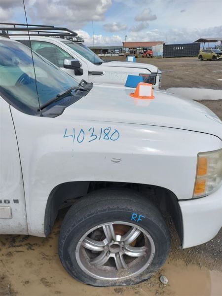 2007 New Style Chevrolet Silverado 1500 Passenger White Fender 22977474 ...