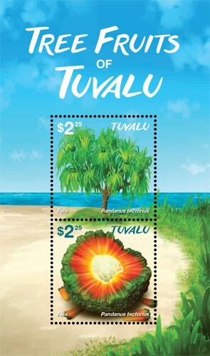 Tuvalu 2015 - Fruits, Flowers - Souvenir Stamp Sheet - MNH | eBay