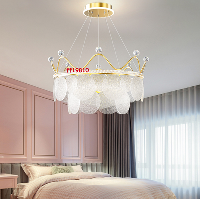Gold Crown Ceiling Light Fixtures