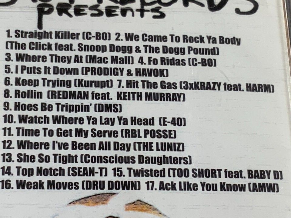 R7-69 BOSS BALLIN’ Greatest Hits .. PARENTAL ADVISORY .. SEALED .. 2000 ...