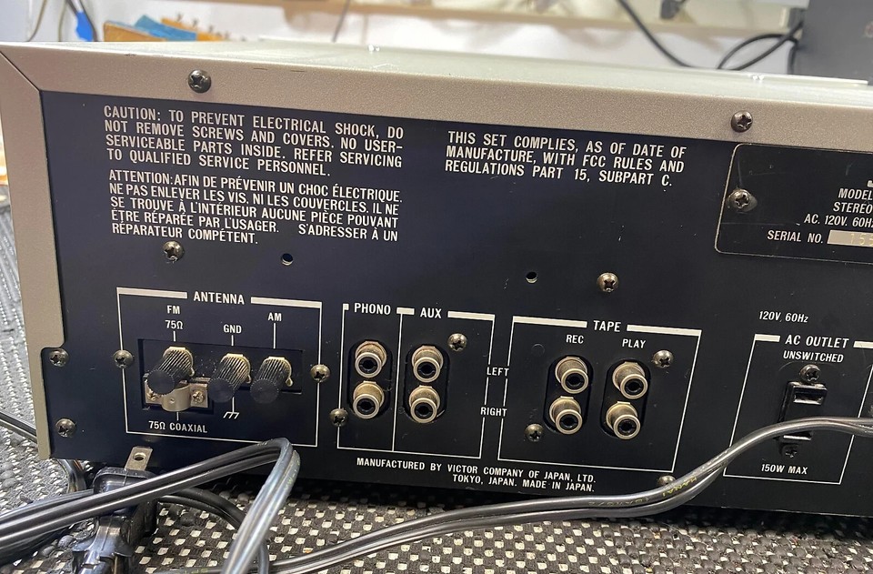 JVC R-S5 AM/FM Stereo Receiver | eBay