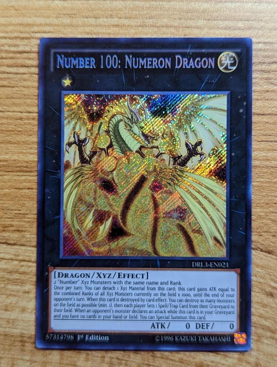 Number 100 Numeron Dragon