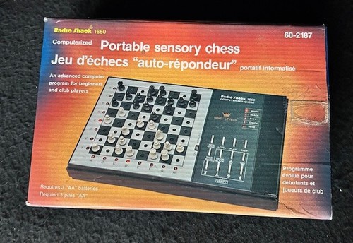 Radio Shack - PORTABLE SENSORY CHESS COMPUTER 1650L, WORKING! | eBay