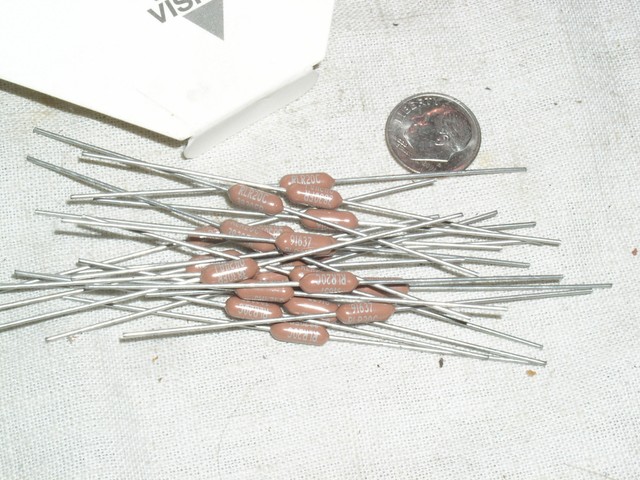 23 VISHAY Rlr20c Mil Resistor 383 Ohm 1/2w 1/2 W 1 MF Resistors ...