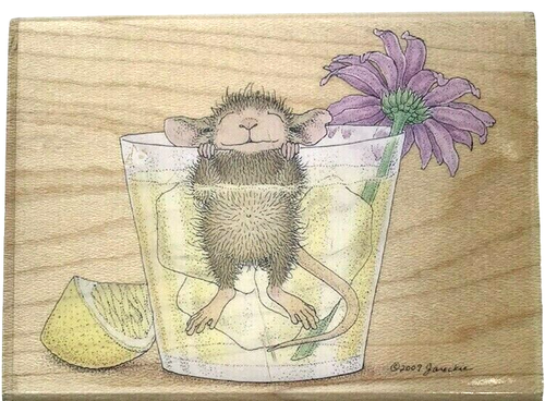 House Mouse Stampabilities Splish Splash A Citrus Bath” Spring Summer ...