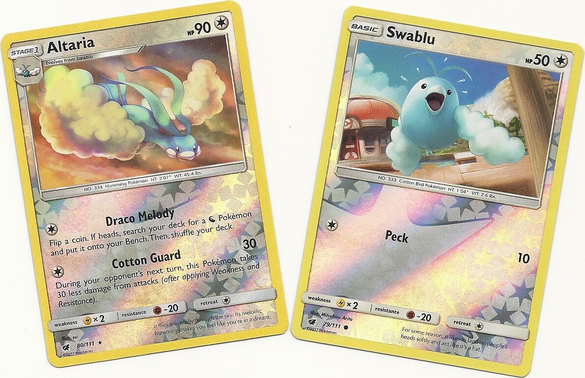 Altaria Evolution Chart