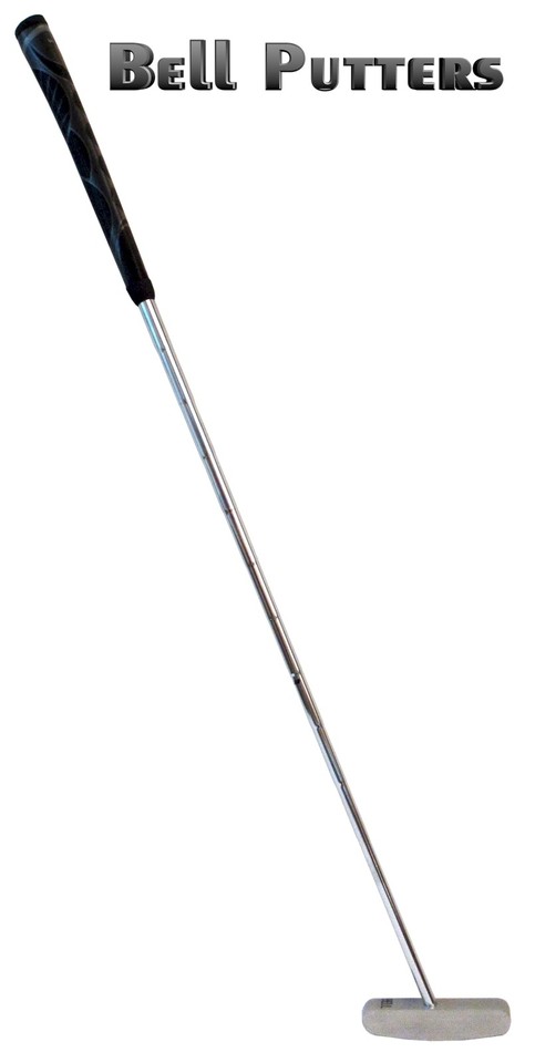 Bell Putters-2/Two Way Golf Putter 400g Face Balance Winn Oversize Grip ...