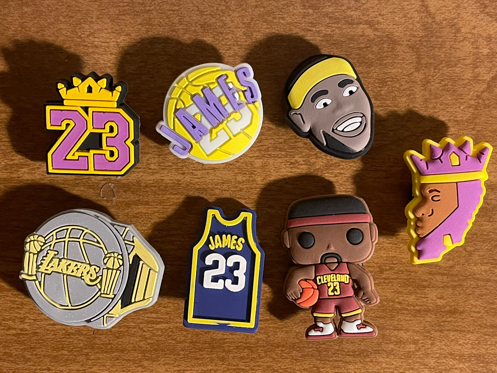 Lebron James Crocs Shoe Charms Lot Of 7 💎🏀🔥 NEW | eBay