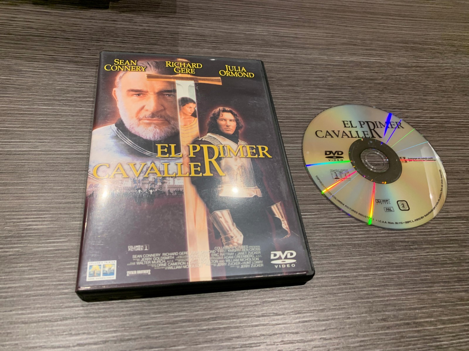 The First Cavaller DVD Sean Connery Richard Gere Julia Ormond (Catalan ...