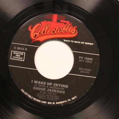 Soul 45 Chuck Jackson - I Wake Up Crying / Twist And Shout On ...