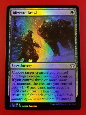 1x Blizzard Brawl | FOIL | Kaldheim | MTG Magic Cards | eBay