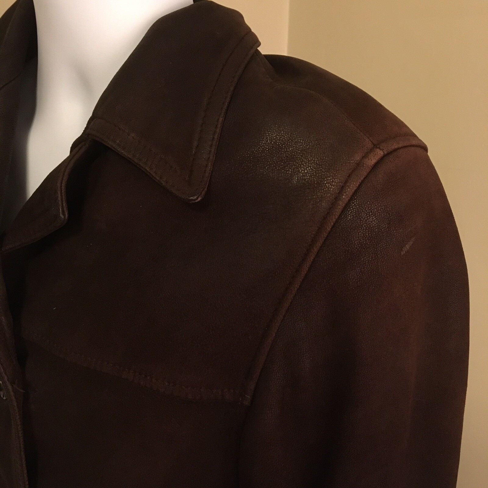 Wilsons Adventure Bound Leather Jacket Womens Brown B… - Gem