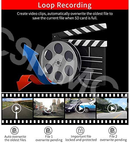 Car Dash Cam DVR Driving Recorder Video Registrator Camera G-sensor ...