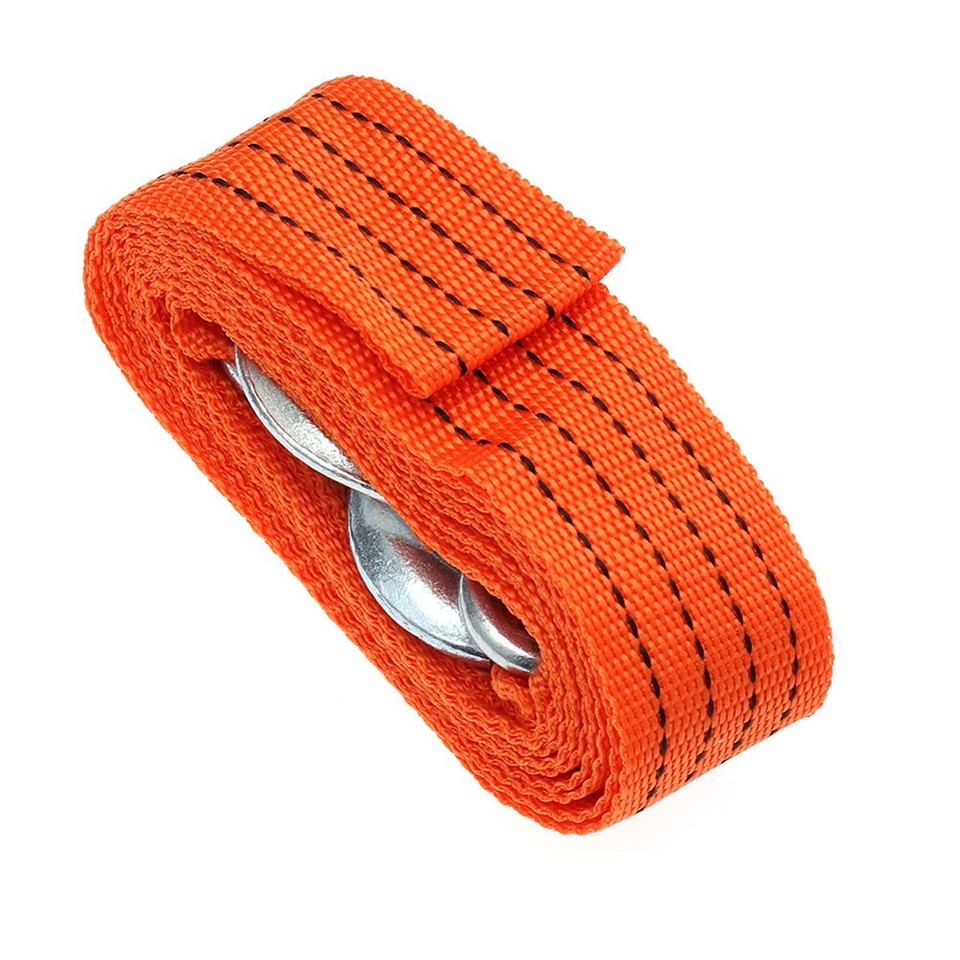 4 Meters Strong Rope Heavy Duty Winch Pull Strap Car Nylon Trailer | eBay