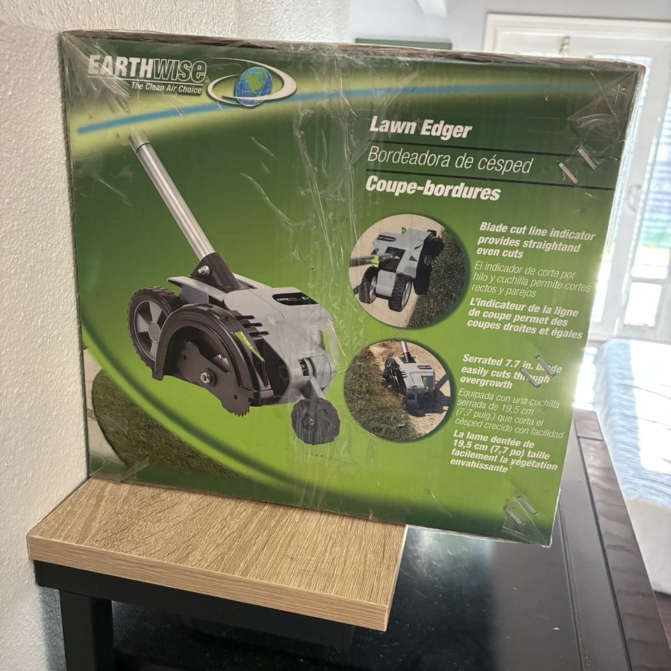 New In Box Earthwise Lawn Edger Electric/Battery Powered 7.7” Blade ...