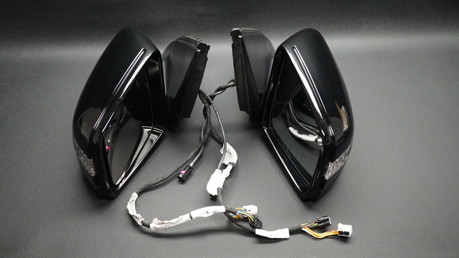 GENUINE 2016-2018 MERCEDES ML GLE GL GLS W166 WING MIRRORS PAIR WITH ...