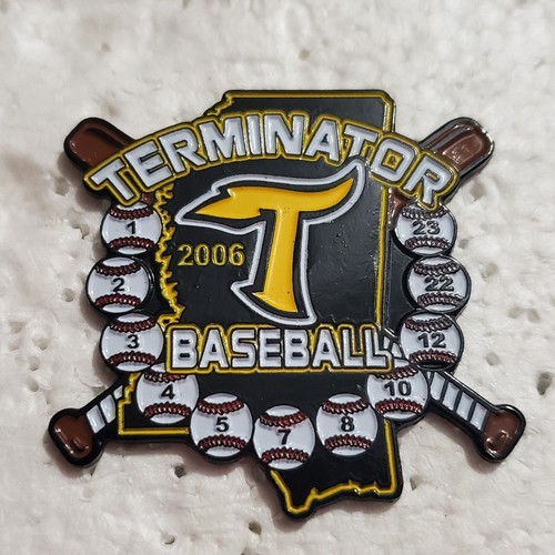 Cooperstown Dreams Park Trading Pins 2006 Terminator Baseball Team Pin ...
