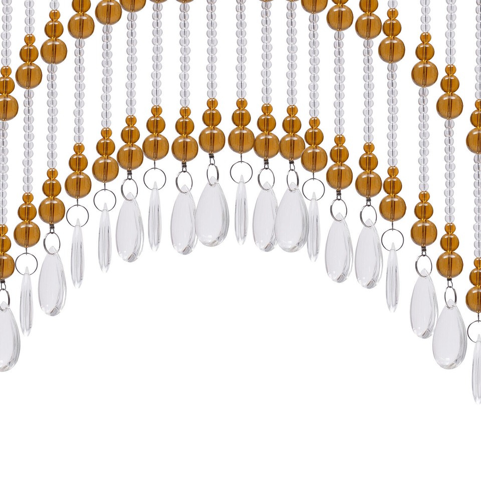 Beaded Door Curtain Hanging Door Beads Curtain Bedroom Bead Partition ...