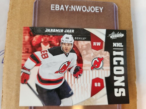 JAROMIR JAGR 2013-14 PANINI BOXING DAY #1 ABSOLUTE NHL ICONS JERSEY DEVILS RARE | eBay