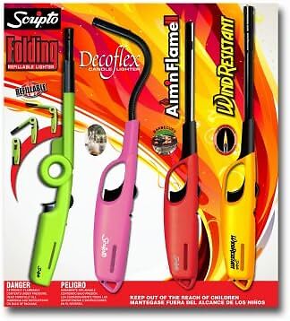 CALICO BRANDS BG7910-4/8CD Scrip Lighter Combo (4 Pack) | eBay