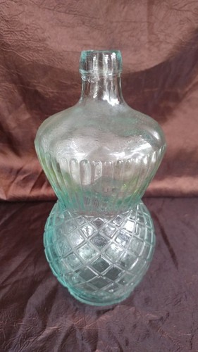 ANTIQUE Edgar Breffit & Co. 1886 GLASS BOTTLE Shape & Design Blown in ...