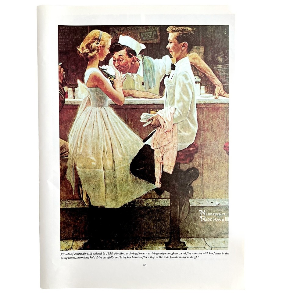 Norman Rockwell 1979 Print From Memory Album Vintage Reproduction ...