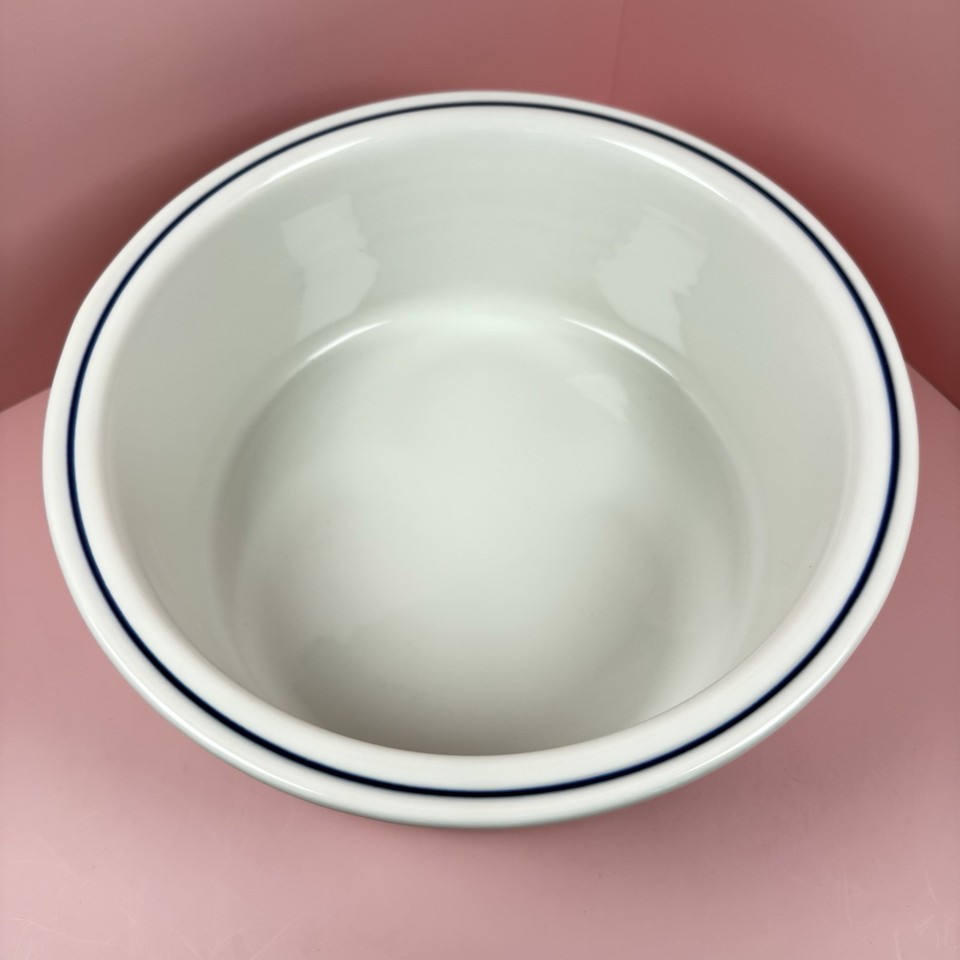 Vtg Dansk Sage Song 8" Souffle Bowl DISCONTINUED Blue Band RETIRED Hard ...