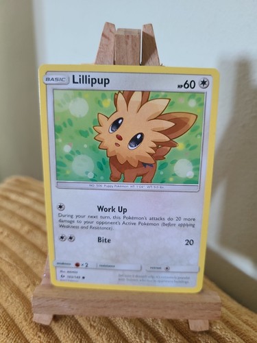 Pokemon Trading Card Game Lillipup Sun And Moon Common Card #103/149 | eBay