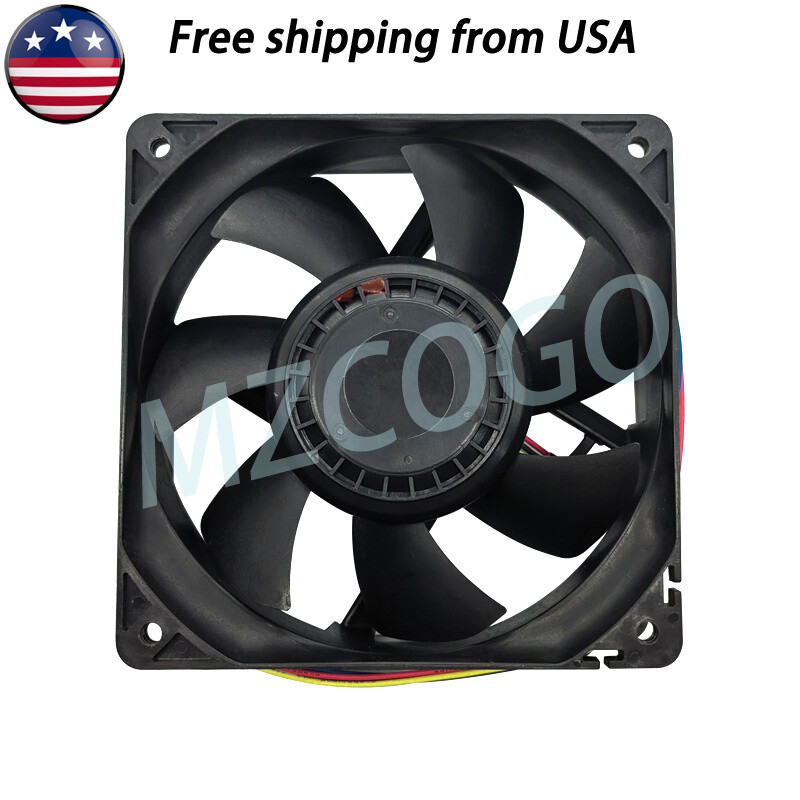 New For Nidec T12E48BS1M7-07 Cooling Fan 4-Wire 48VDC 1.45A 69.6W 120* ...