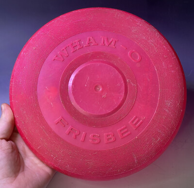 Vintage 1970's Wham O 3359678 Red Frisbee Toy Children's Original 1972 ...