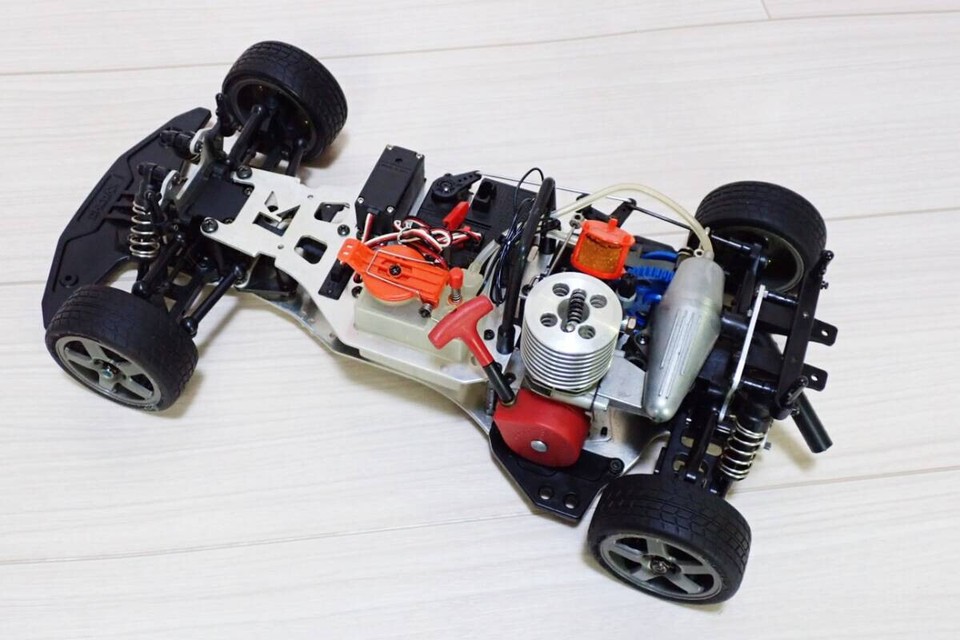 1/10 Kyosho Pure Ten GP Spyder Opel DEKRA Body Nitro RC Car For ...