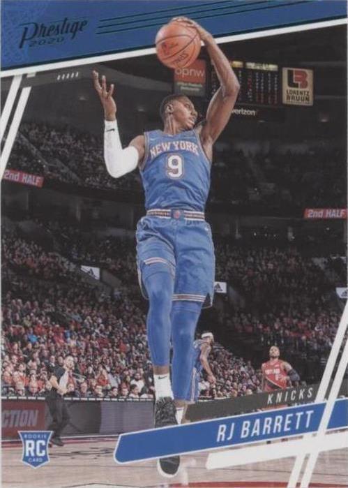2019-20 Panini Chronicles - Prestige RJ Barrett #68 Teal (RC) for sale ...
