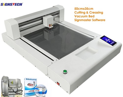 19.7"x13.8" Digital Flatbed Cutter Plotter CCD Cutting&Creasing 2in1 ...