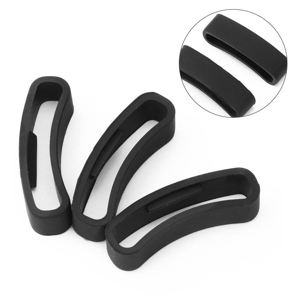 3x Watch Strap Looping Ring Watch Band Keeper Loop Security Holder DOB ...
