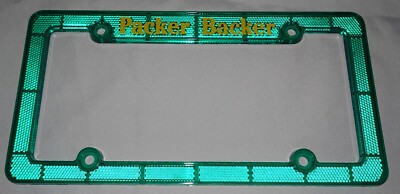 Blank Reflective License Plate Frame - NO Imprint - You Choose the ...