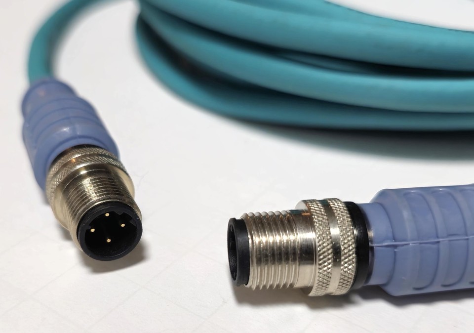 Turck RSSD RSSD 441-5M 4-Pin Male to 4-Pin Male 5m Cable - New | eBay