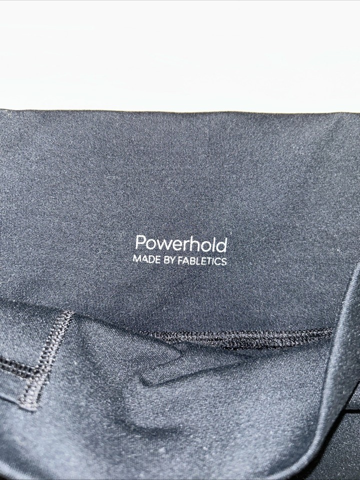 Fabletics Powerhold Define High Rise Tight Leggings Black Small Workout ...