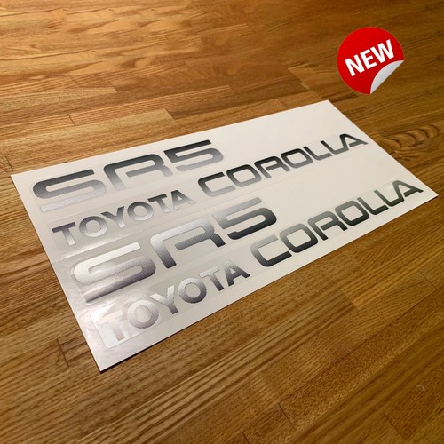 SR5 Toyota Corolla AE86 1983 1985 OEM COUPE sticker decal set | eBay