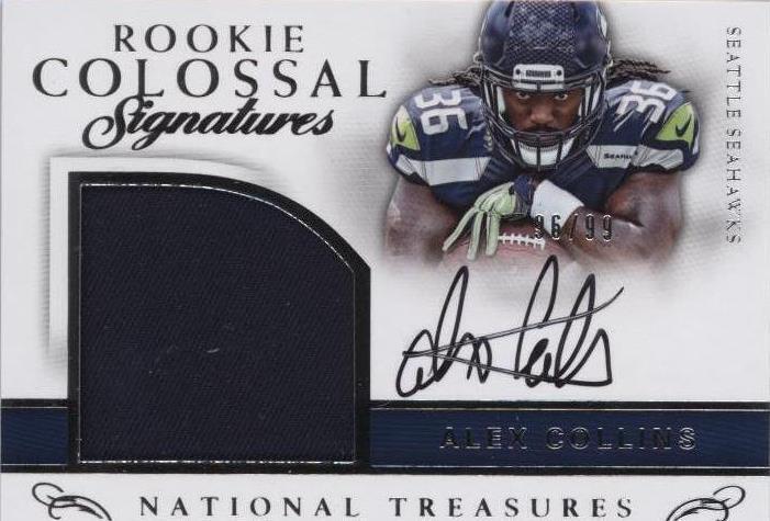 2016 Panini National Treasures - Rookie Colossal Signatures Alex ...