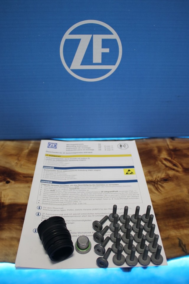 BMW ZF 6HP19 AUTOMATIC TRANSMISSION GEARBOX SUMP PAN FILTER 7L OIL ...