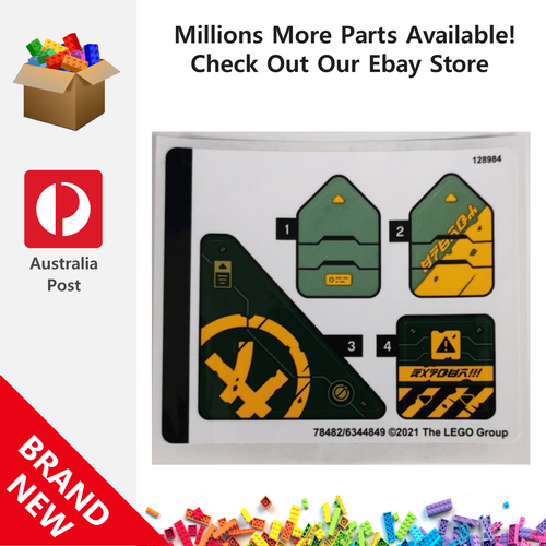 Genuine LEGO™ Sticker Sheet for Set 71750 71750 New | eBay Australia