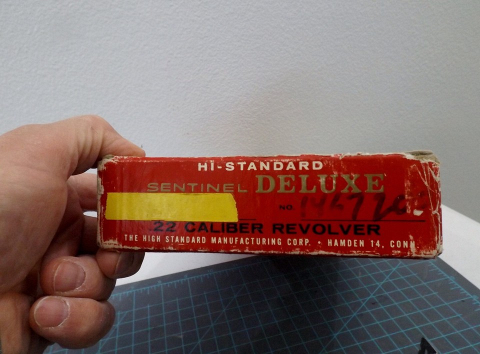 Old Vintage Hi Standard Sentinel Deluxe Pistol Box | eBay