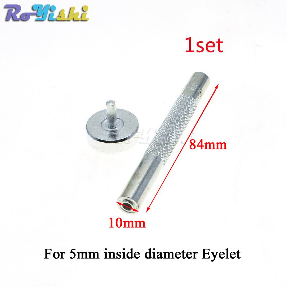 1 Set Handmade Metal Eyelets Mold Tool 3.0-20mm Eyelets Tool Grommet ...