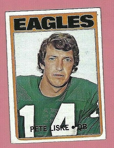 1972 TOPPS PETE LISKE FOOTBALL CARD #228 FREE SHIPPING | eBay