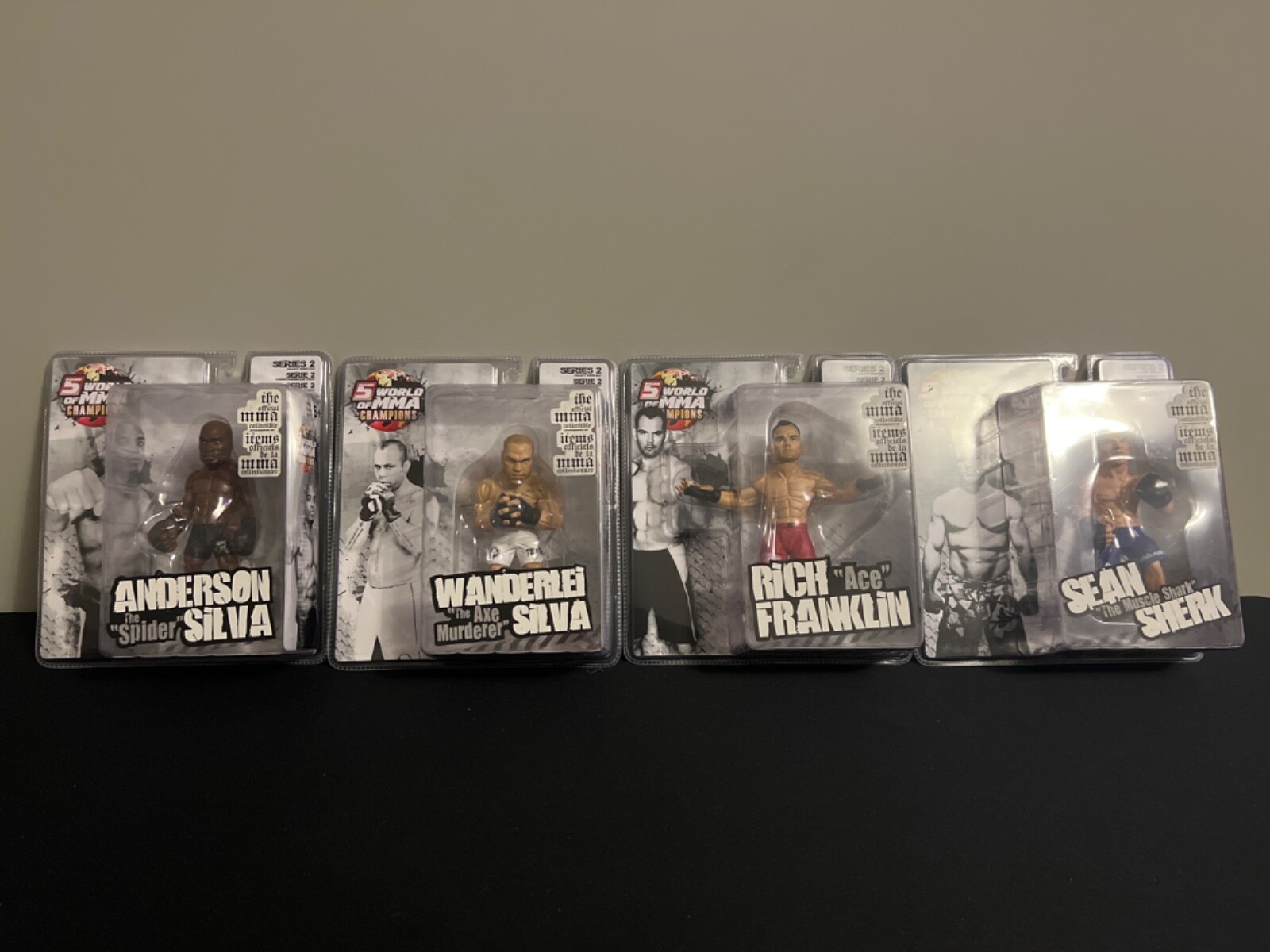 Round 5 World of Champions Complete Set Series 2 Fighters MMA UFC Pride ...