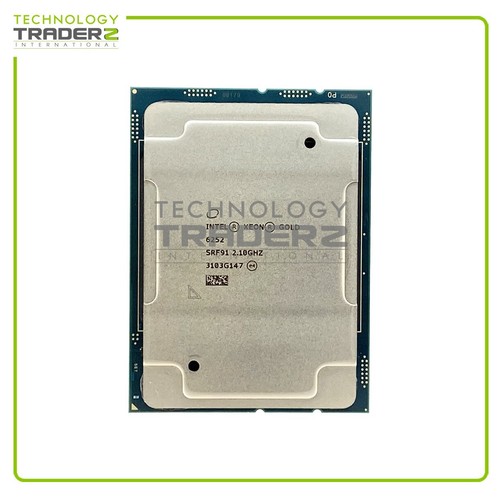 SRF91 Intel Xeon Gold 6252 24-Core 2.10GHz 35.75MB 150W FCLGA3647 ...