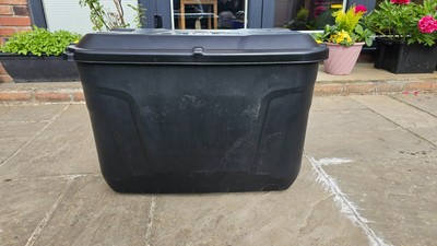 Strata Heavy Duty Storage Box Trunk with Wheels 110L 5021711055979 ...