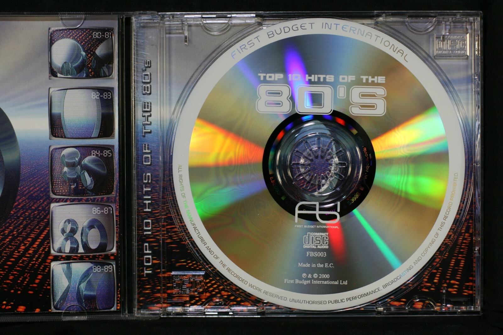 Top 10 Hits Of The 80's - CD (C976) | eBay
